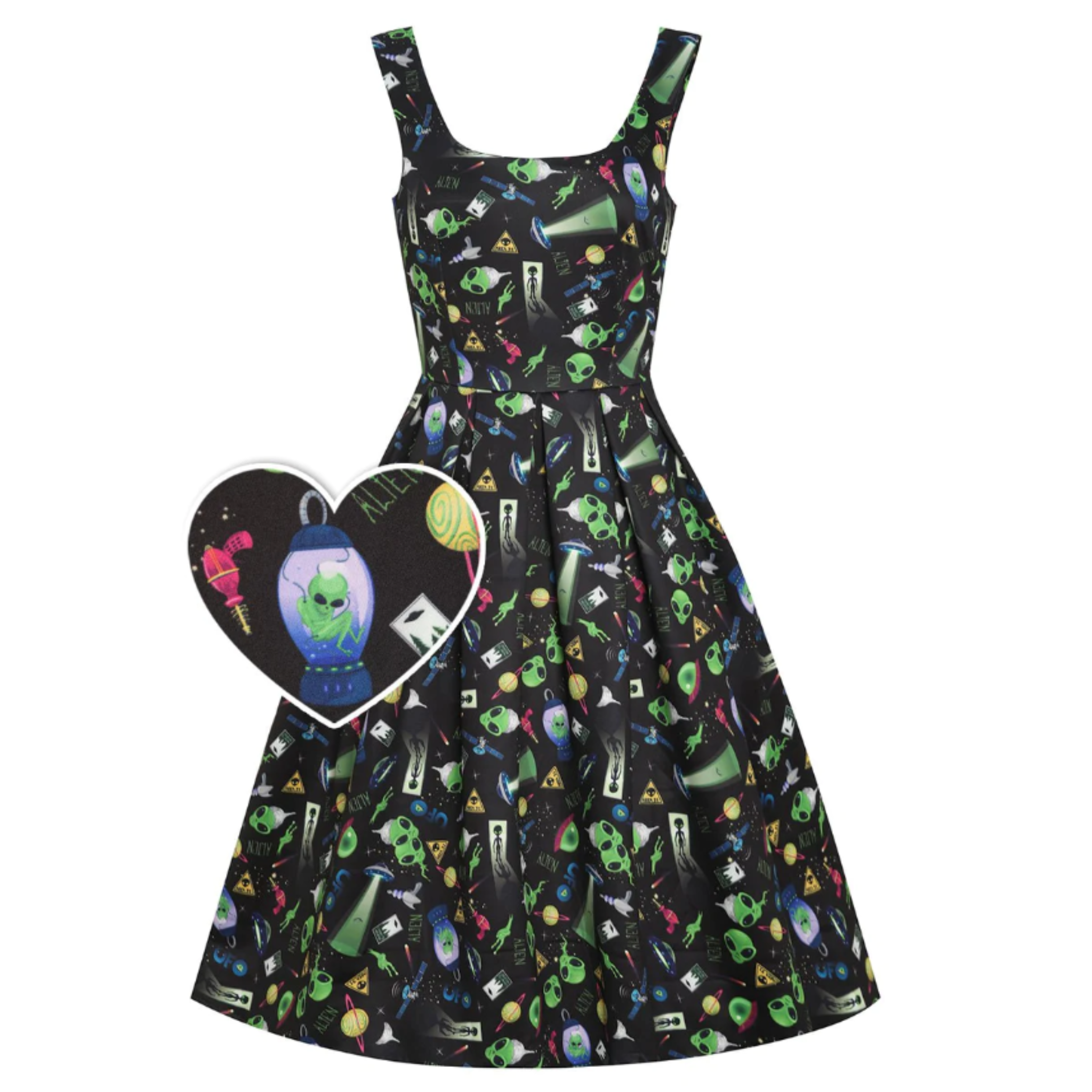 Dolly & Dotty Amanda UFO Dress | Retro Vixen